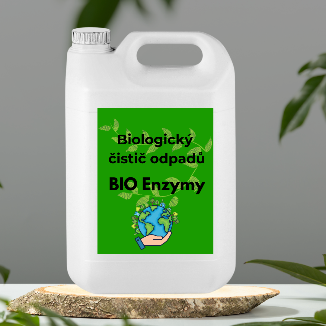 BIO enzymy - Biologický čistič odpadu pro ucpané odpady